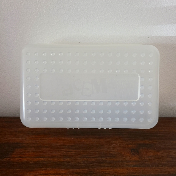 Spacemaker | Office | Vtg 9s Spacemaker White Translucent Pencil Box ...